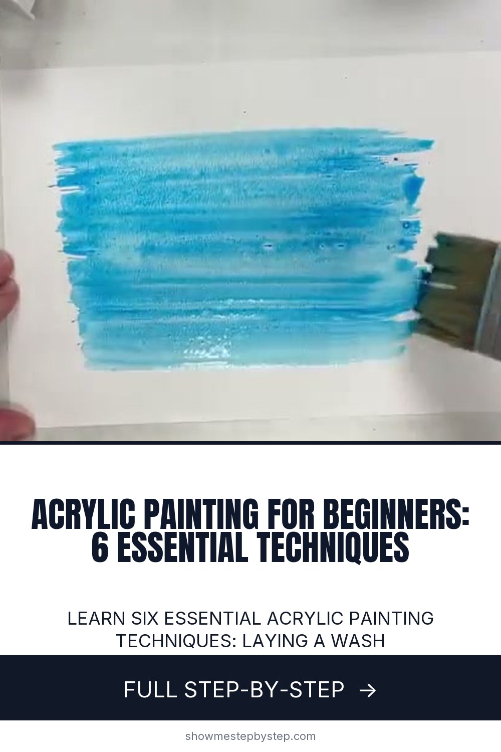 Acrylic Painting for Beginners - 6 Essential Techniques
