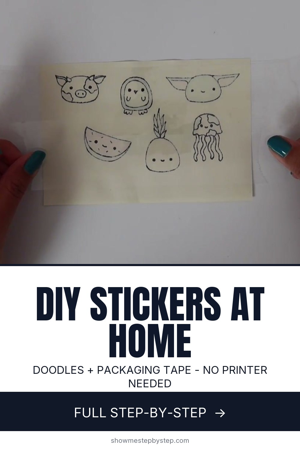 How to Make Stickers at Home - 3 Easy DIY Methods